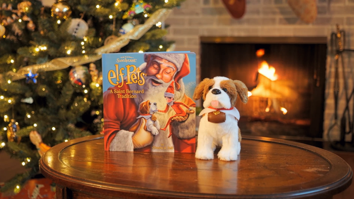 Elf On The Shelf Kit The Elf On The Shelf® Elf Pets®: A Saint Bernard ...