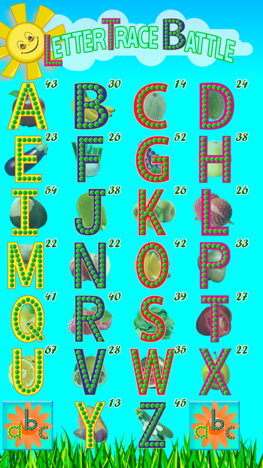 Letter Trace Battle - App on Amazon Appstore