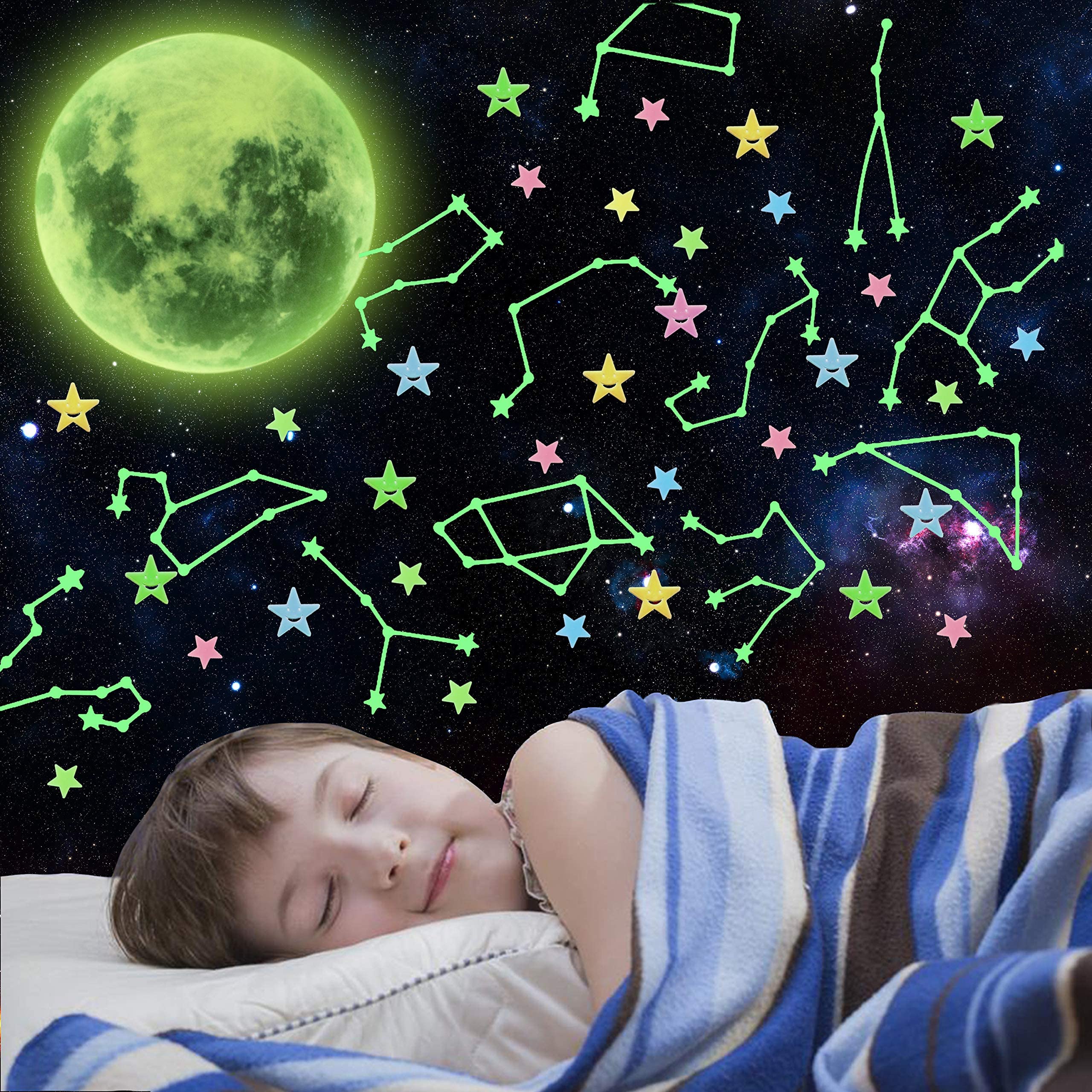 Glow in The Dark Stars for Ceiling, Ceiling Stars Glow in The Dark ...