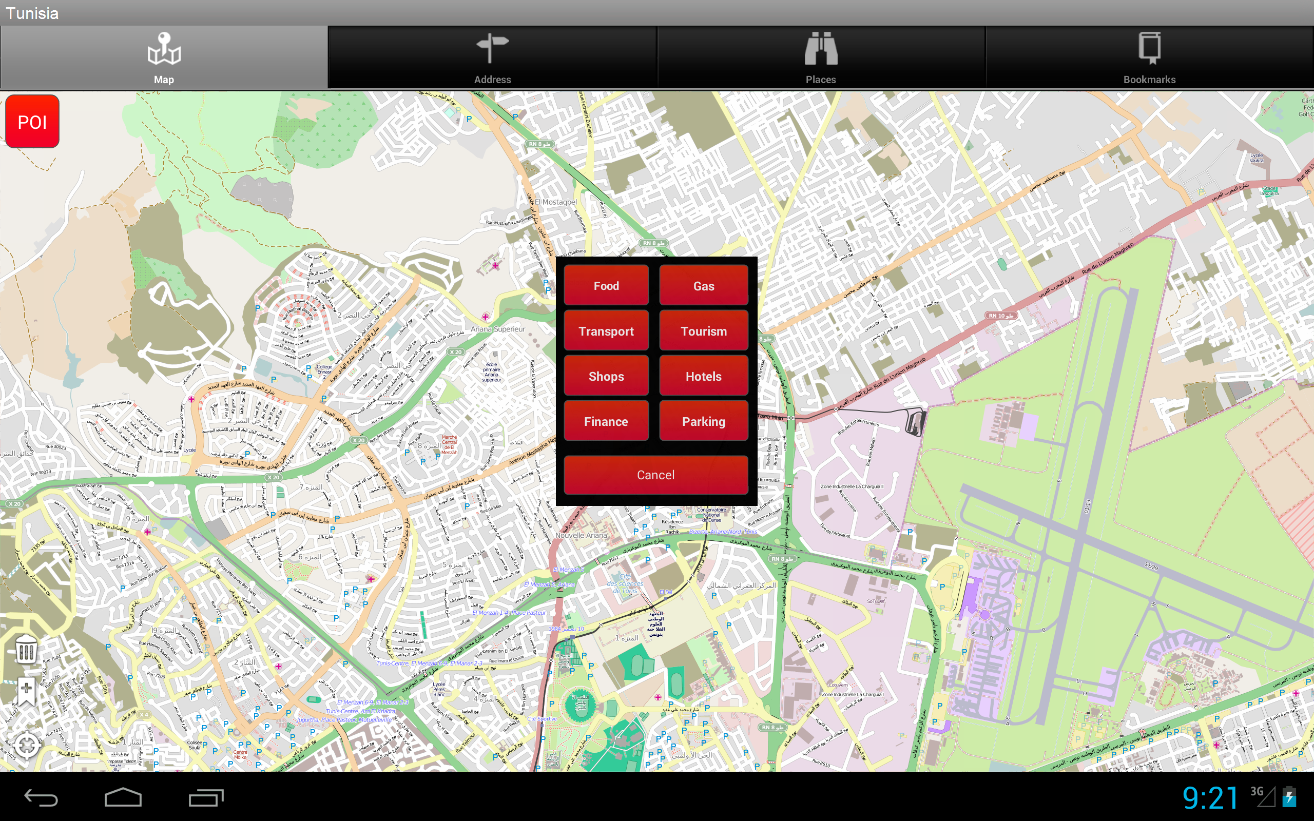Aplicación Túnez Onboard Mapa: Mobile GPS Apps en Amazon Appstore