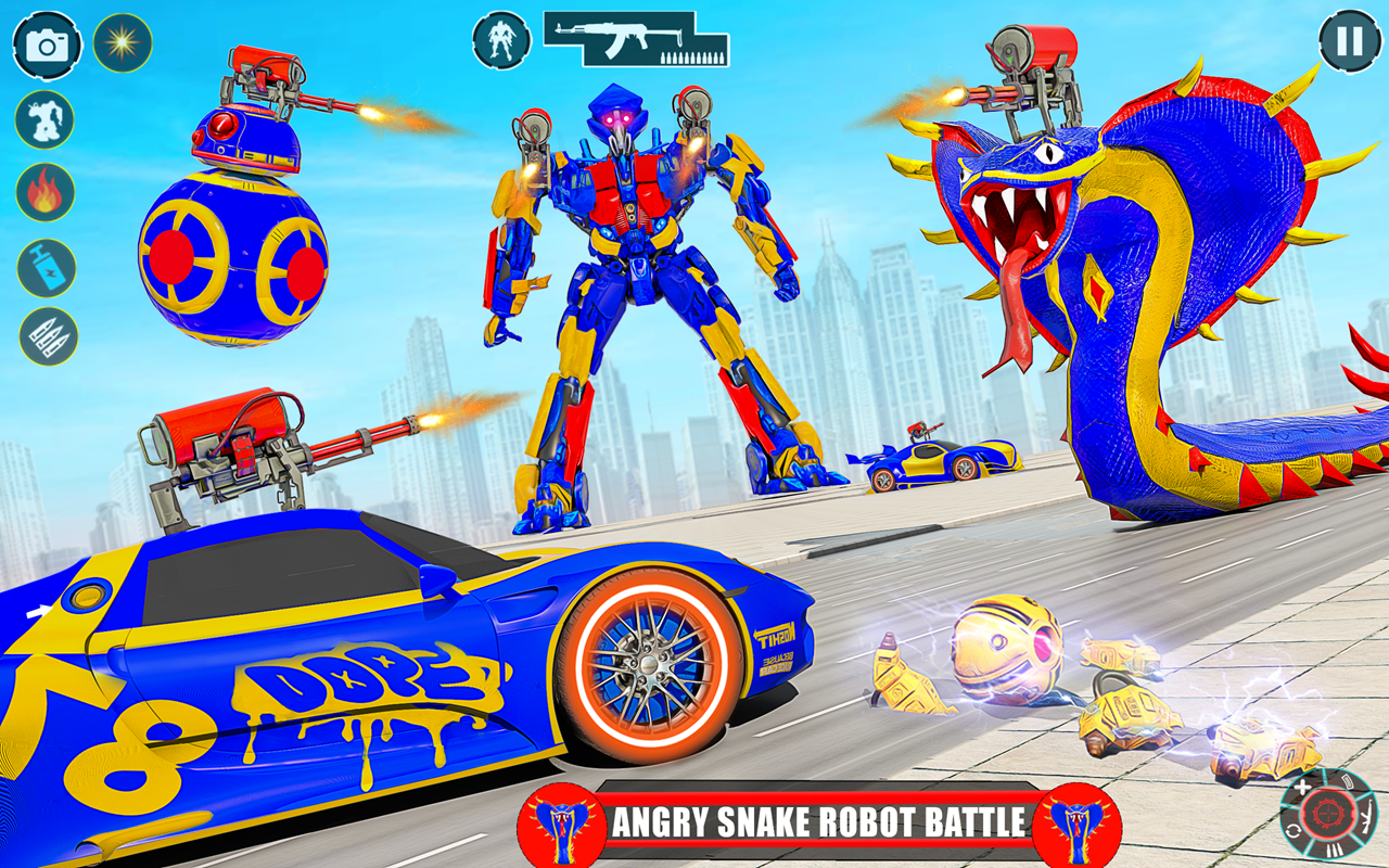 Snake Robot Car Transformation Mission Games - App on Amazon Appstore