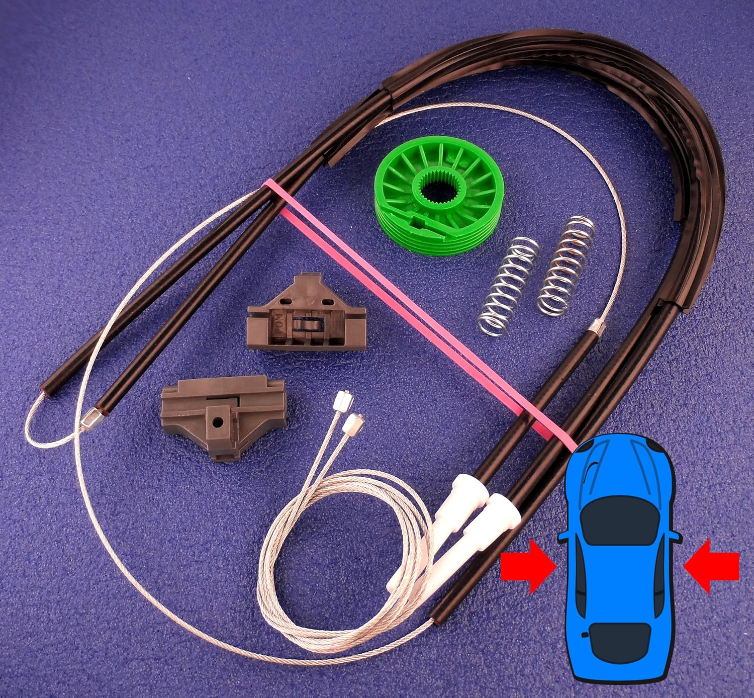 Ford Mondeo Electric Window Regulator Repair Kit - Front Left OR Right ...