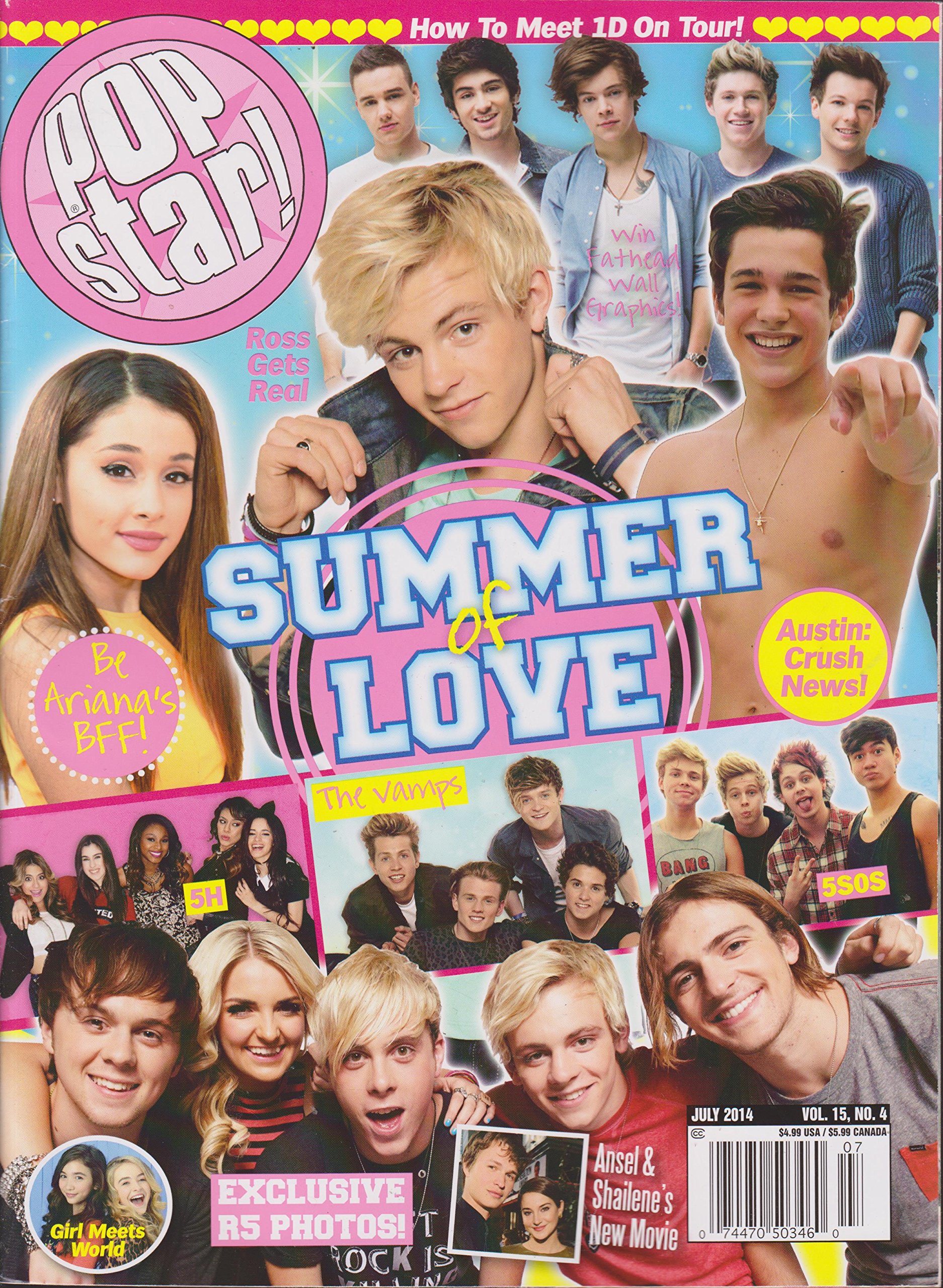 Pop Star Magazine July 2014: Various: Amazon.com: Books