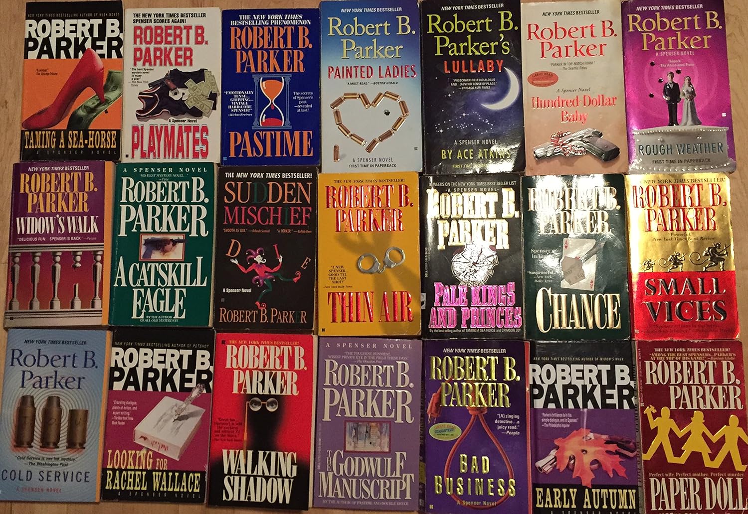 Spenser Mystery Series by Robert B. Parker 21 Book Set: Robert B. Parker: 0746278843795: Amazon ...