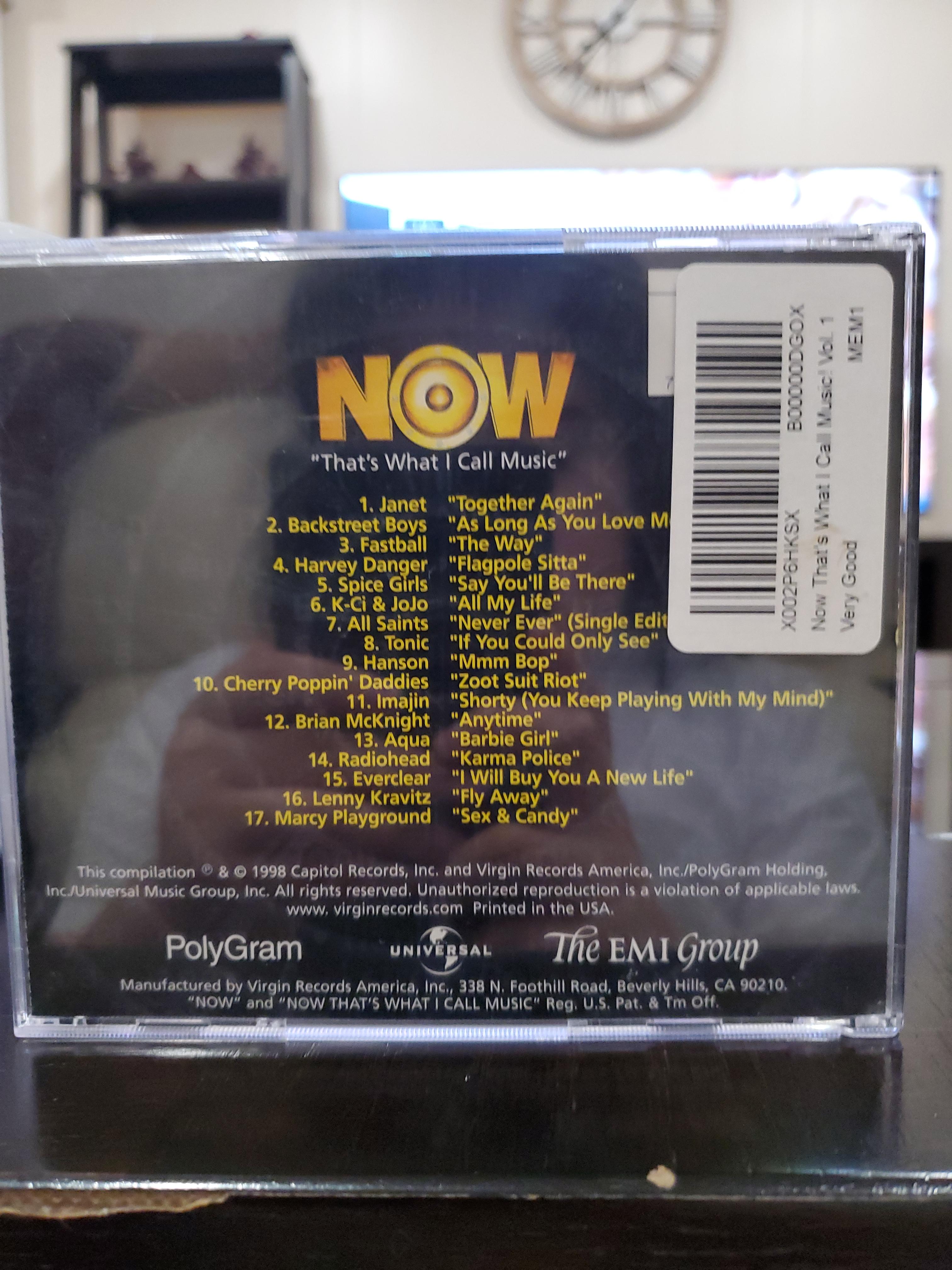 Various Artists - NOW 1-THATS WHAT I CALL MUSIC-VARIOUS - Amazon.com Music