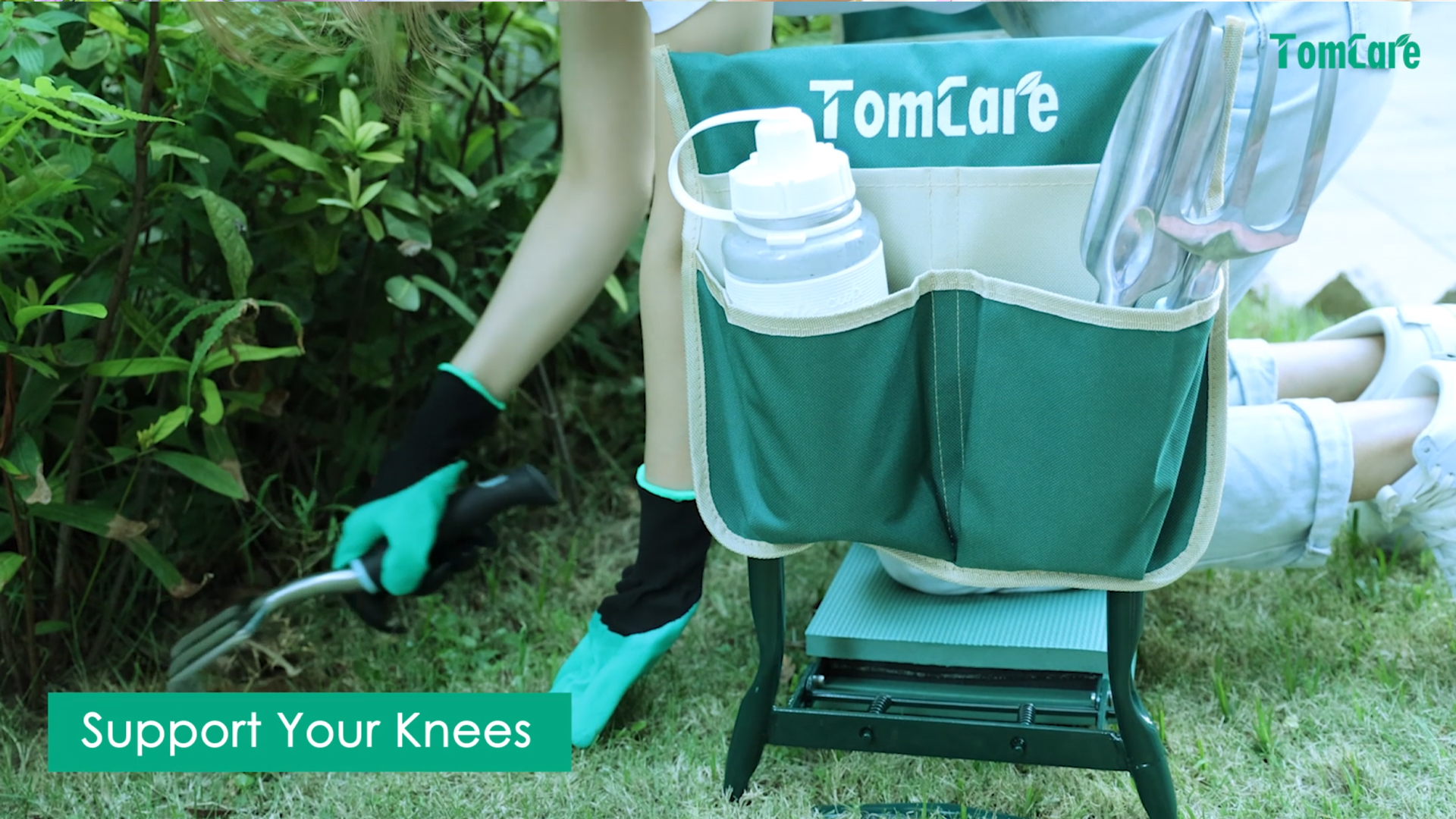 Watch TomCare Garden Kneeler Seat on Amazon Live