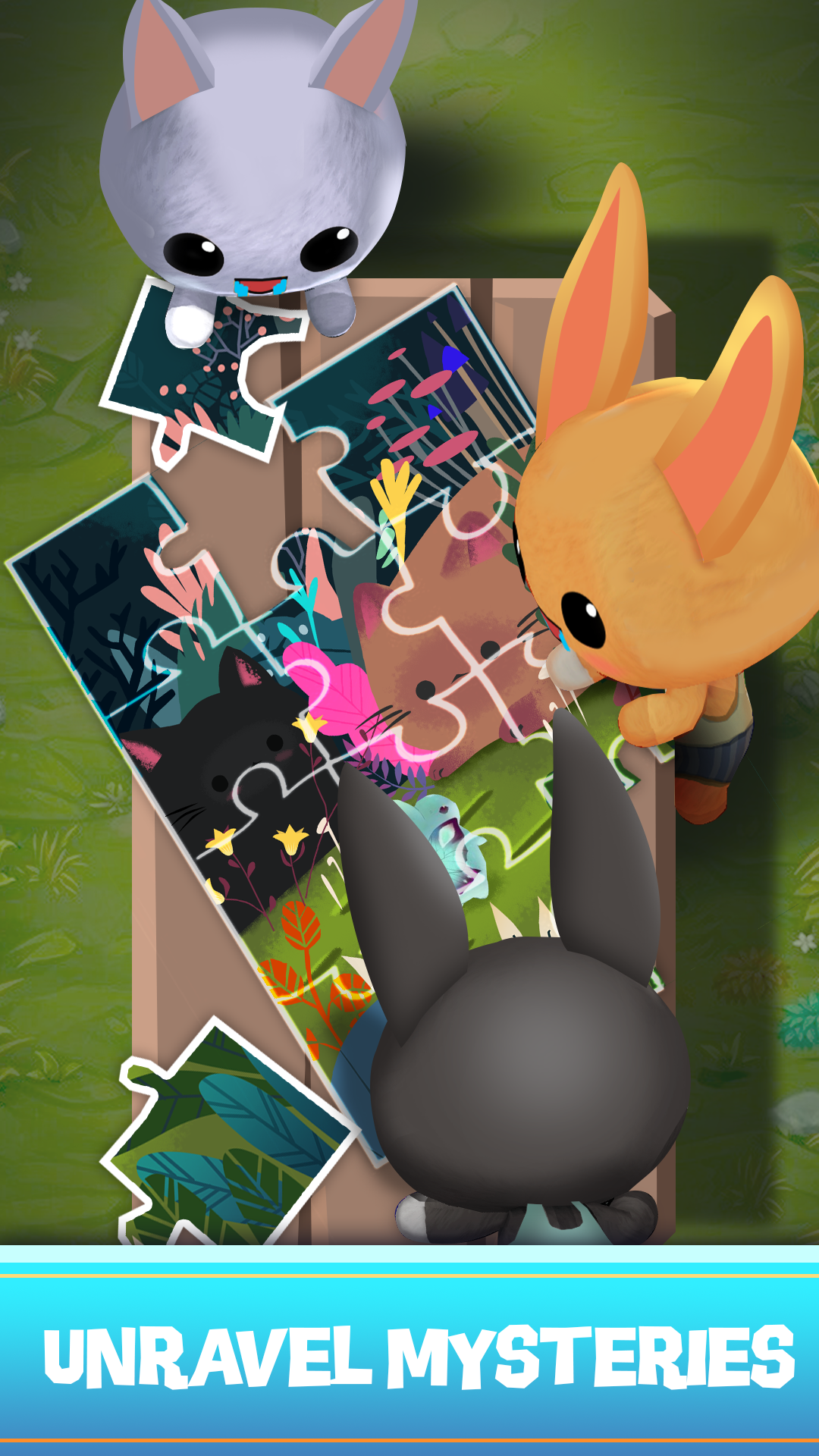 Merge Bunnies: Idle Evolution. Idle merge game. Rabbit evolution game ...