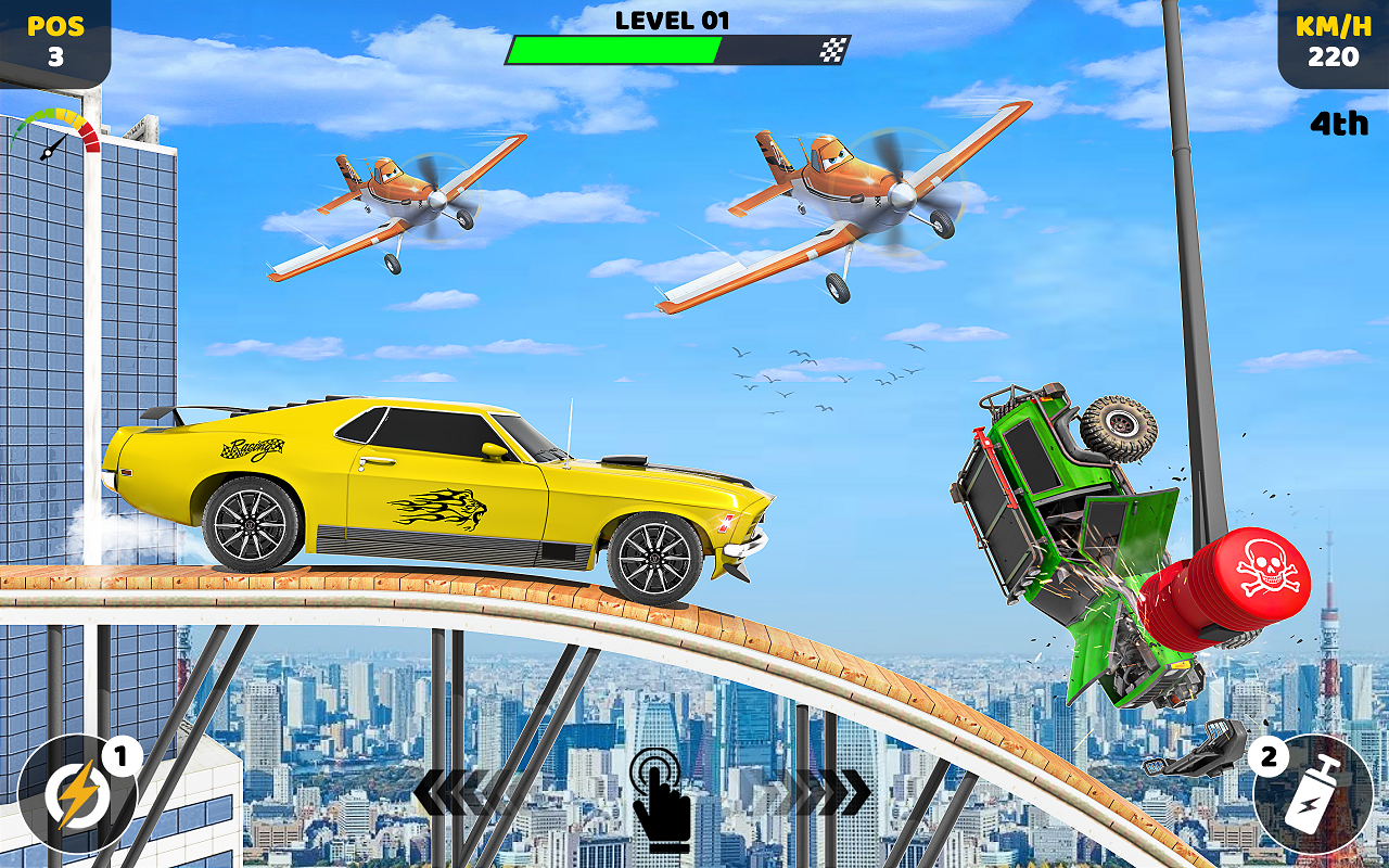 Car Crash Simulator 3D Mega Ramp Car Stunt Game - App on the Amazon ...