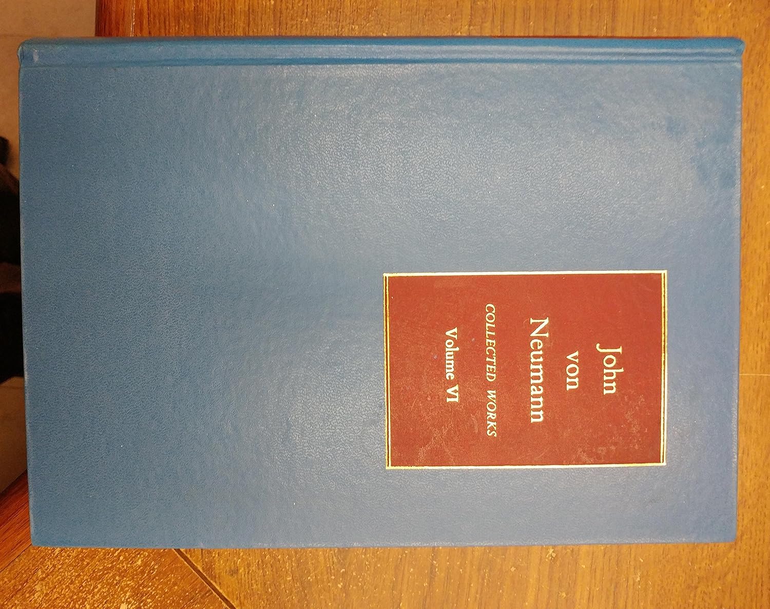 JOHN VON NEUMANN COLLECTED WORKS. Volume VI Theory of Games ...