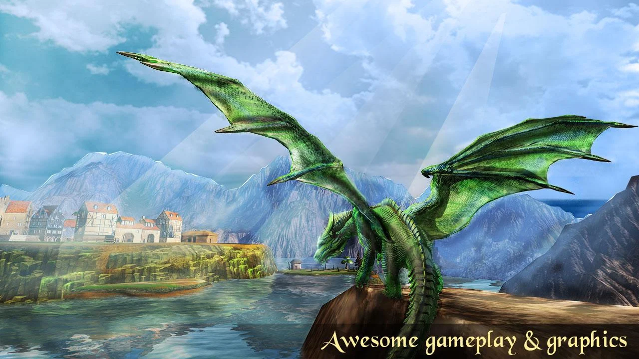 Dragon Attack Dragon Shooting Game City Attack Dragon Battle Game - App ...