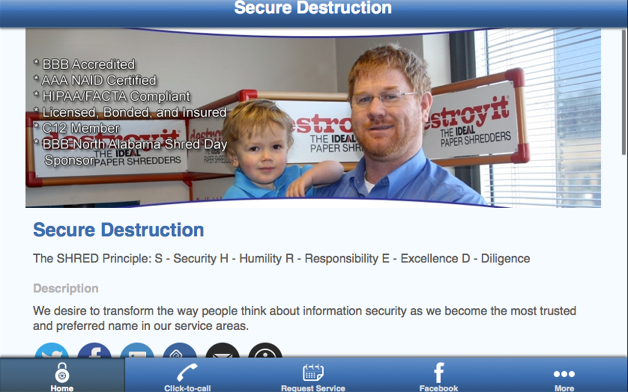 Secure Destruction Service - App on Amazon Appstore