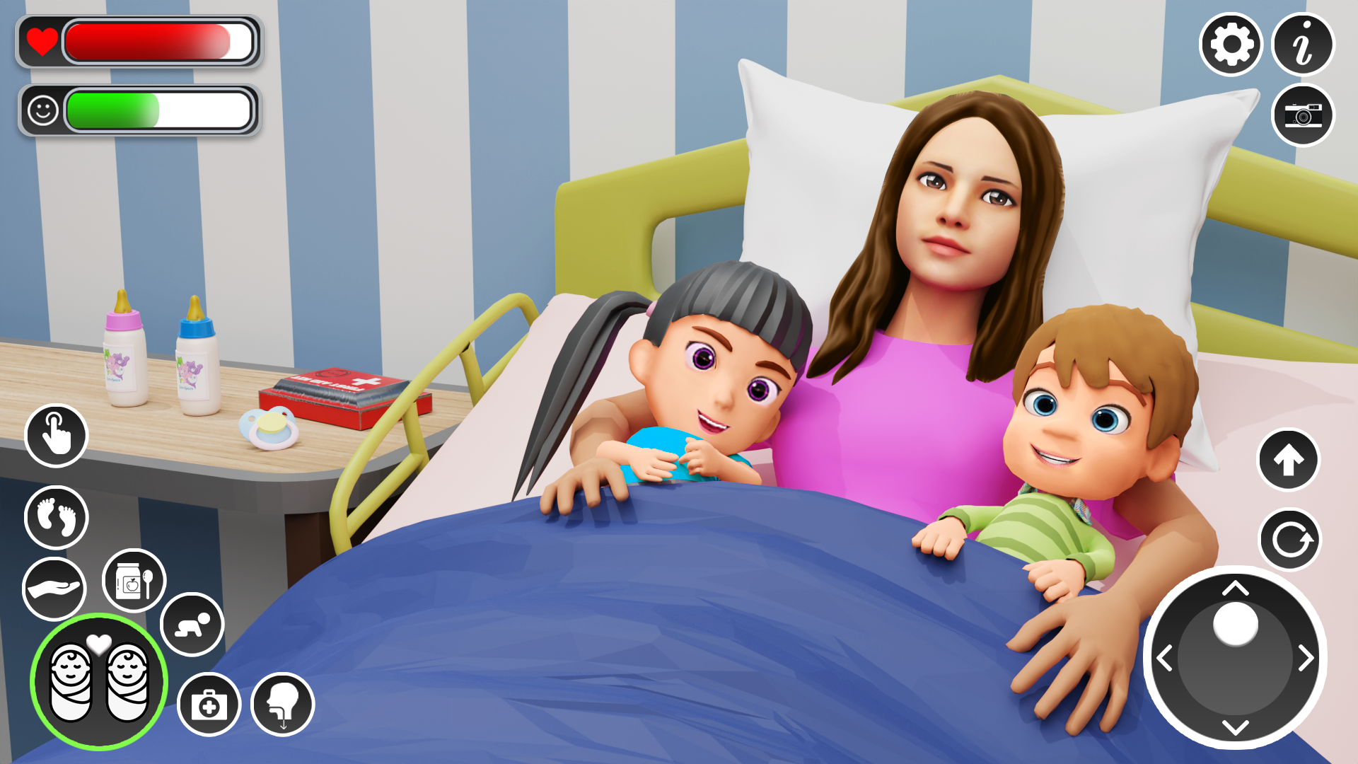 Virtual Mom Family Life Simulator Games - Single Mom Mother Simulator Babysitting Games for Kids ...