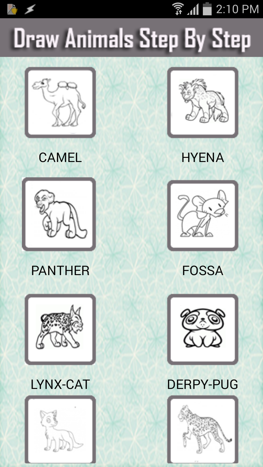 How To Draw Cartoon Animals - App on Amazon Appstore