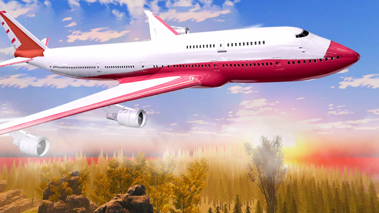 Airplane Flight Simulator Pilot Landing Adventure Stealth tecnology ...