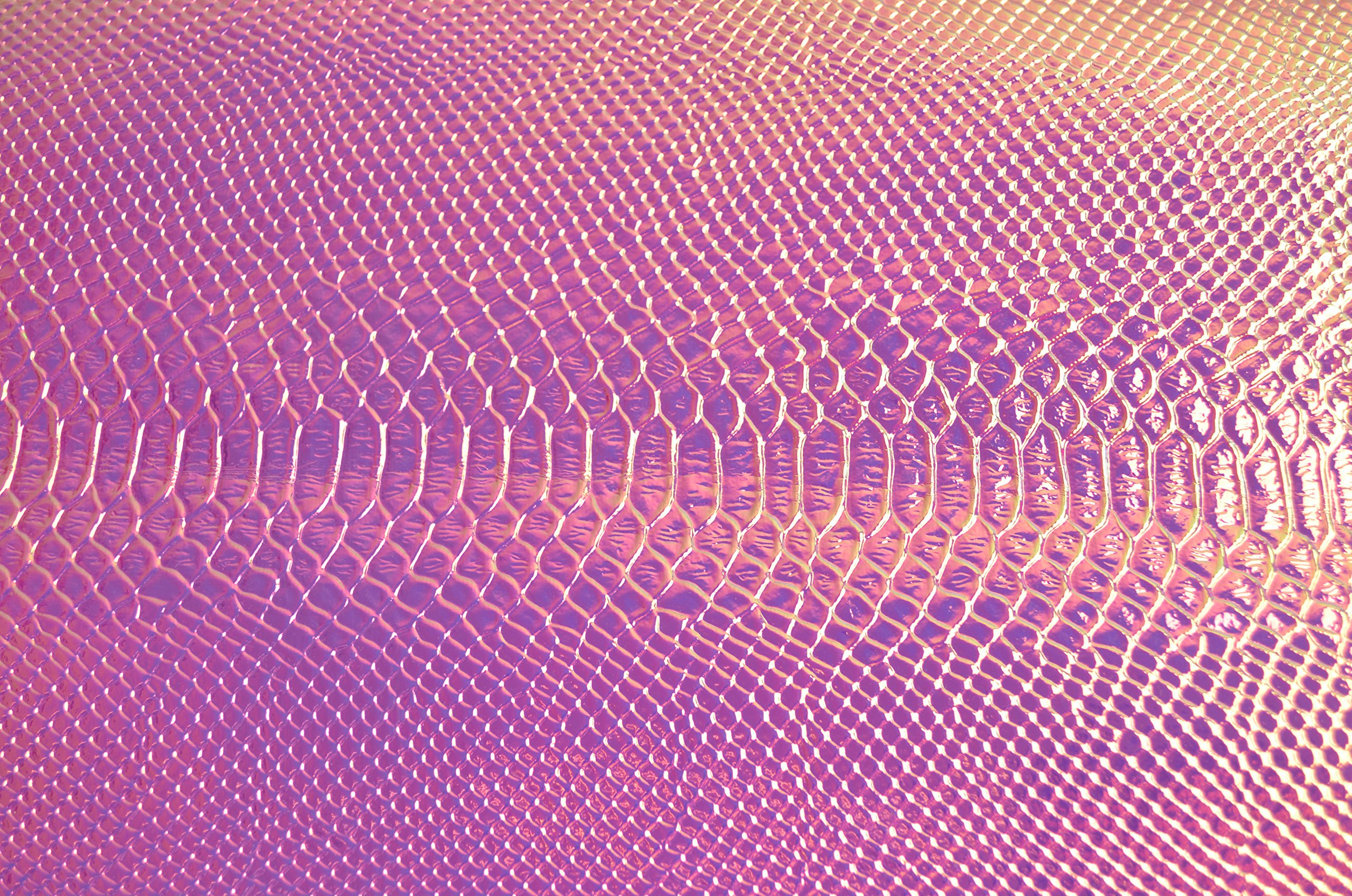 Buy Wento 18” x 54”Fuschia Snake Skin Holographic Faux Leather Fabric ...