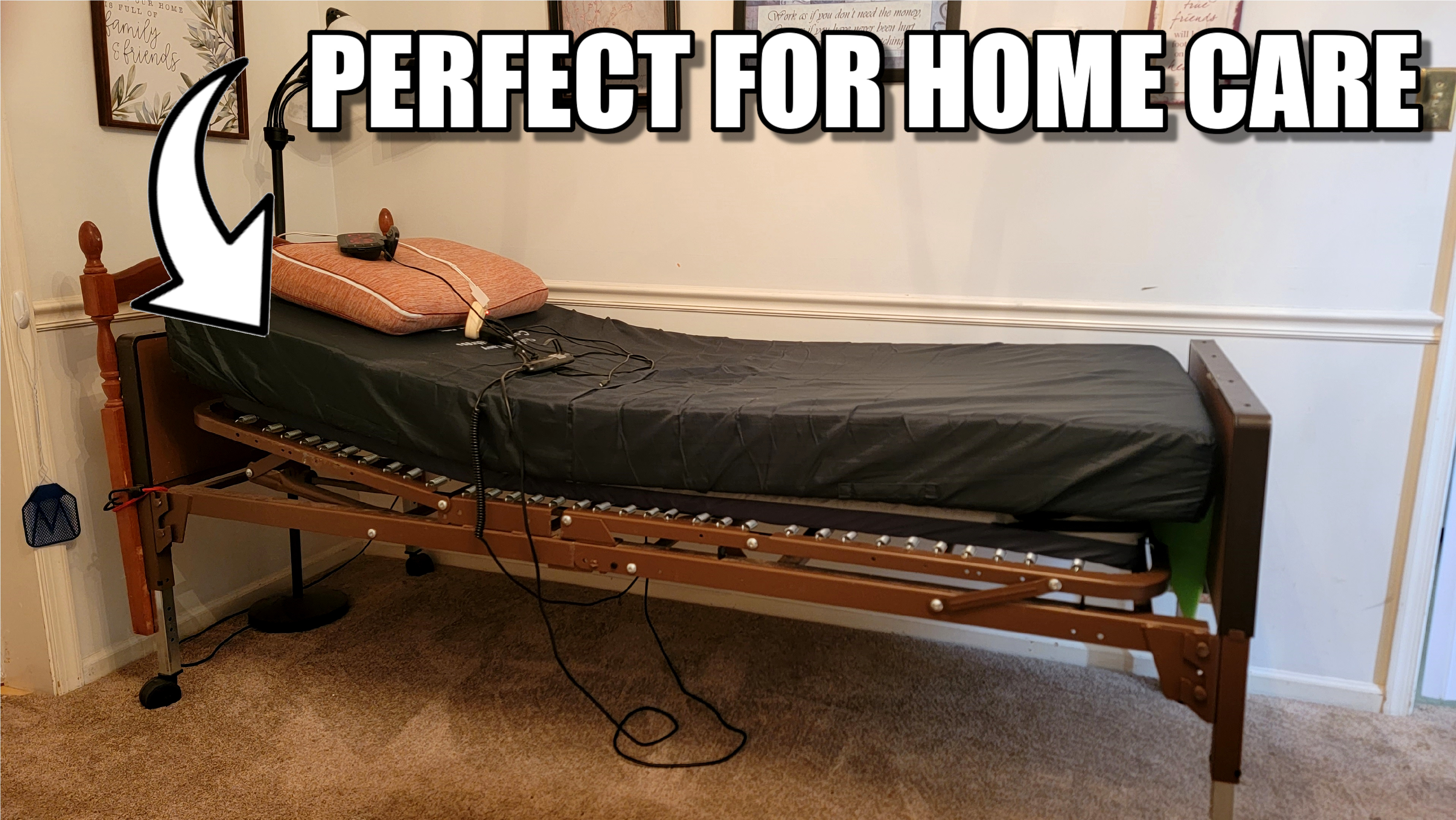 Watch Detailed Review // The Full Electric Hospital Bed on Amazon Live