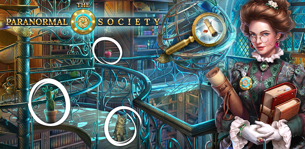 The Paranormal Society: Hidden Object Adventure - App on Amazon Appstore