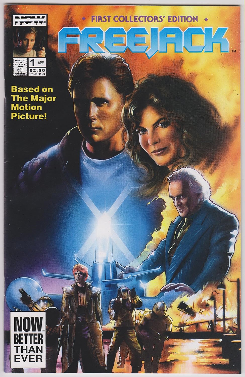 FREEJACK (1992 NOW) 1-3 movie adaptation complete story: Chuck Dixon, Clint McElroy, Ernie ...