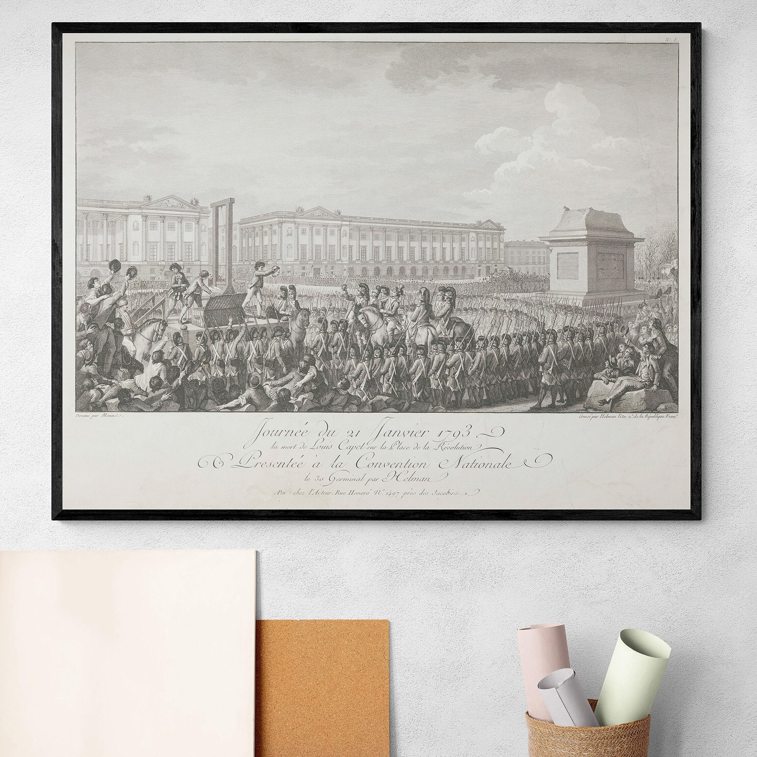 French Revolution Guillotine Louis Xvi