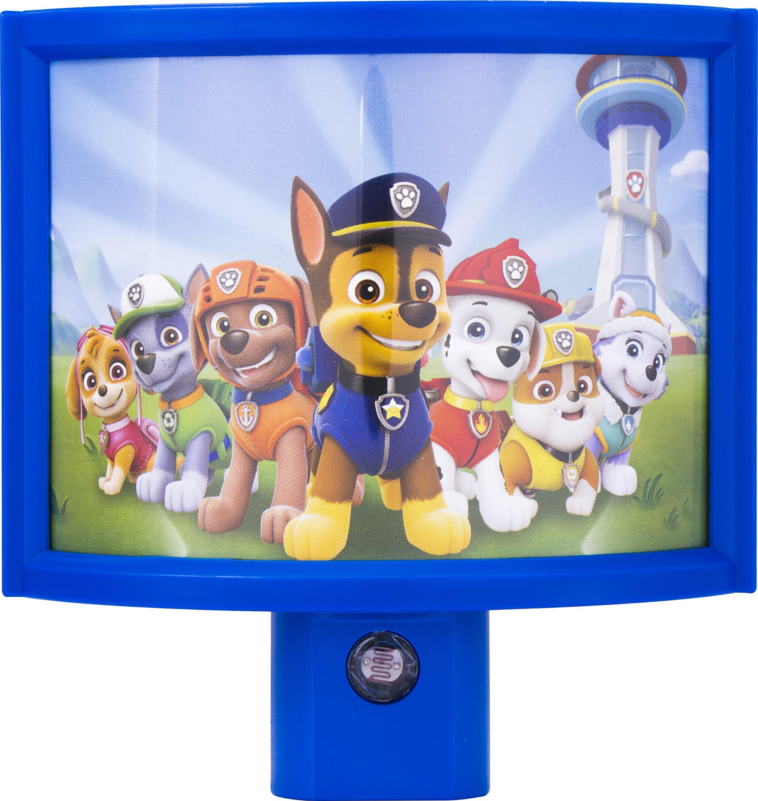 Nickelodeon Paw Patrol LED Night Light Plug-in, Marshall, Rocky, Scout ...