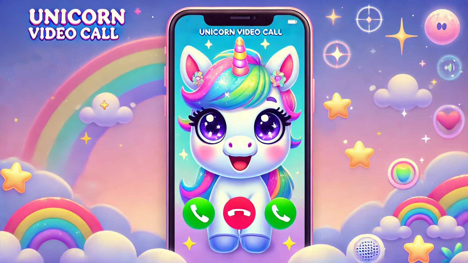 🦄 Unicorn Video Call – Magical & Cute Talking Unicorn Chat!:www.amazon ...