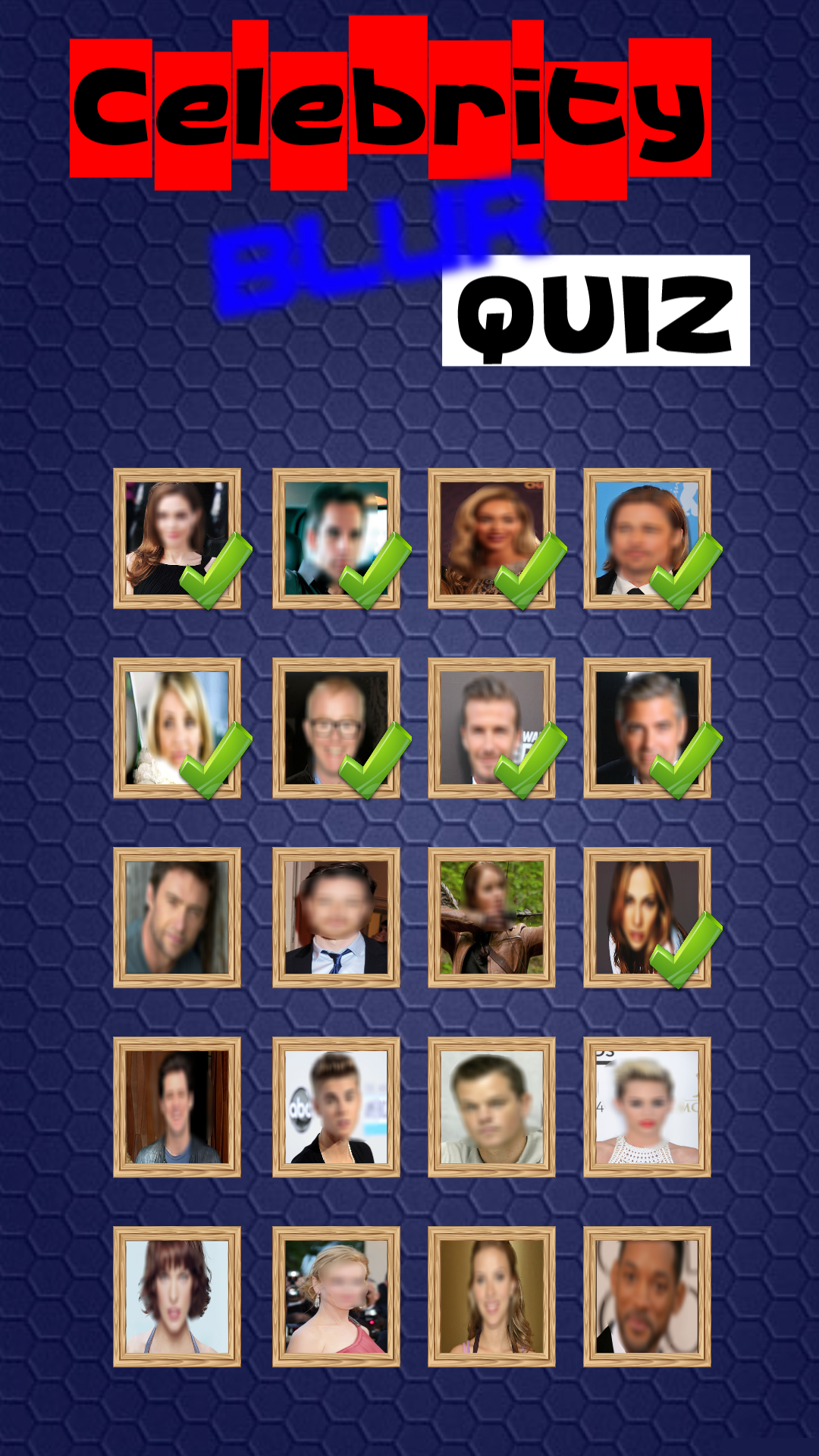 Celebrity Blur Quiz - Application sur Amazon Appstore