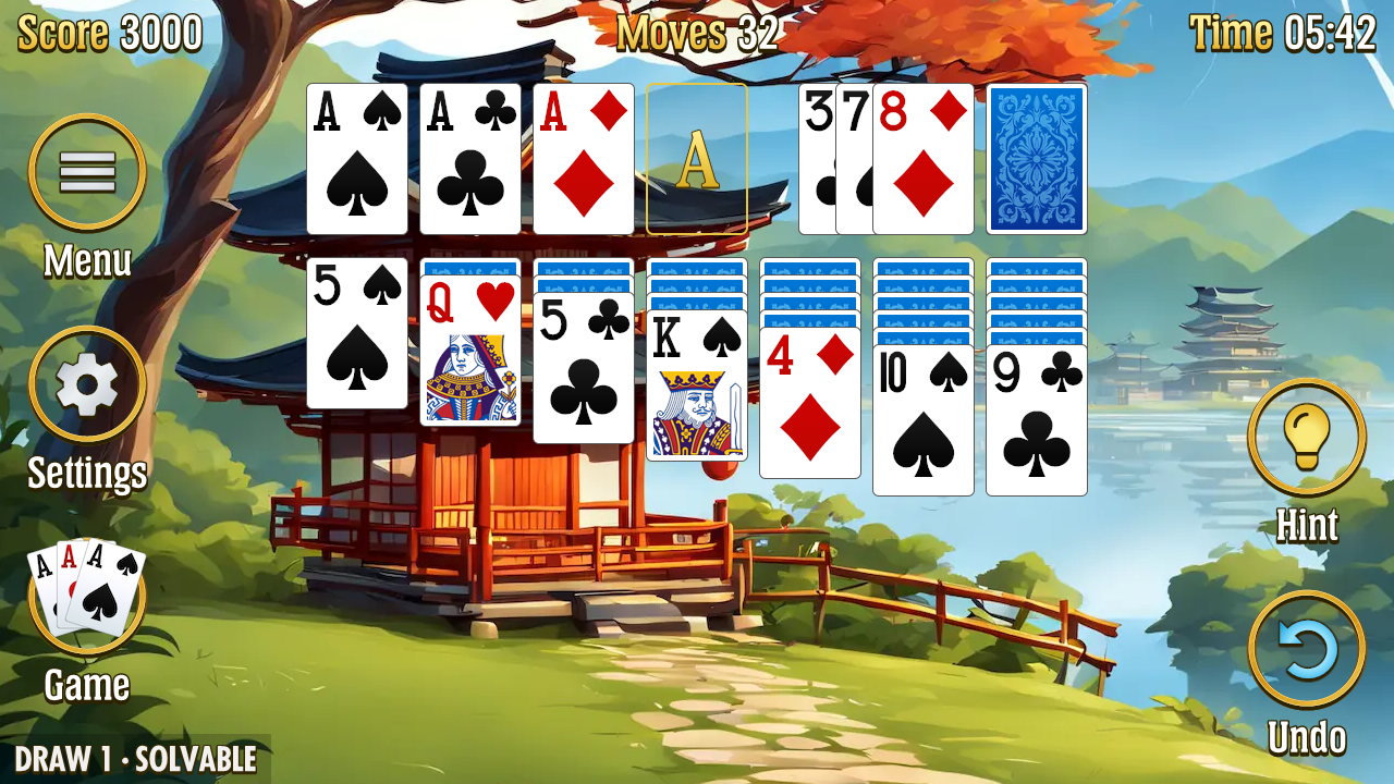 Solitaire - Free Classic Solitaire Card Game-Amazonアプリストアのアプリ