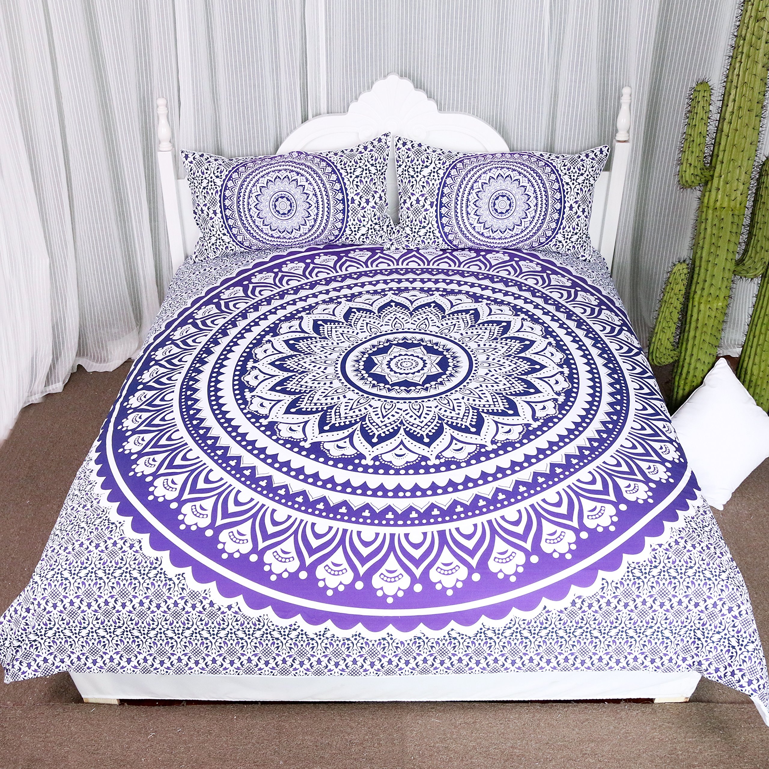 Purple Bohemian Duvet Covers