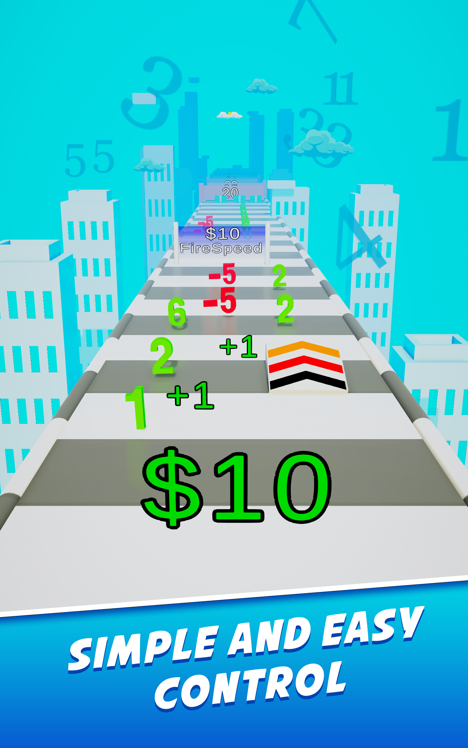 Run and merge Digit Number Shooter master 3D - App on Amazon Appstore