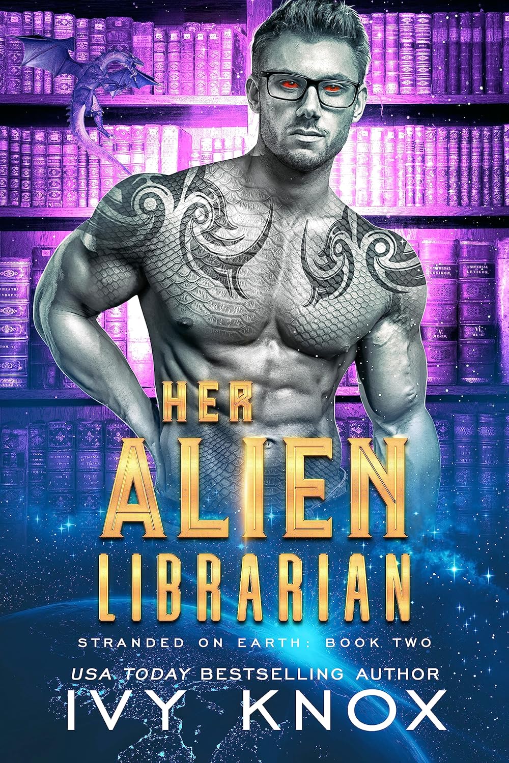 Amazon.com: Her Alien Librarian: Stranded on Earth: Book 2 (A Sci-Fi Alien Romance) eBook : Knox ...