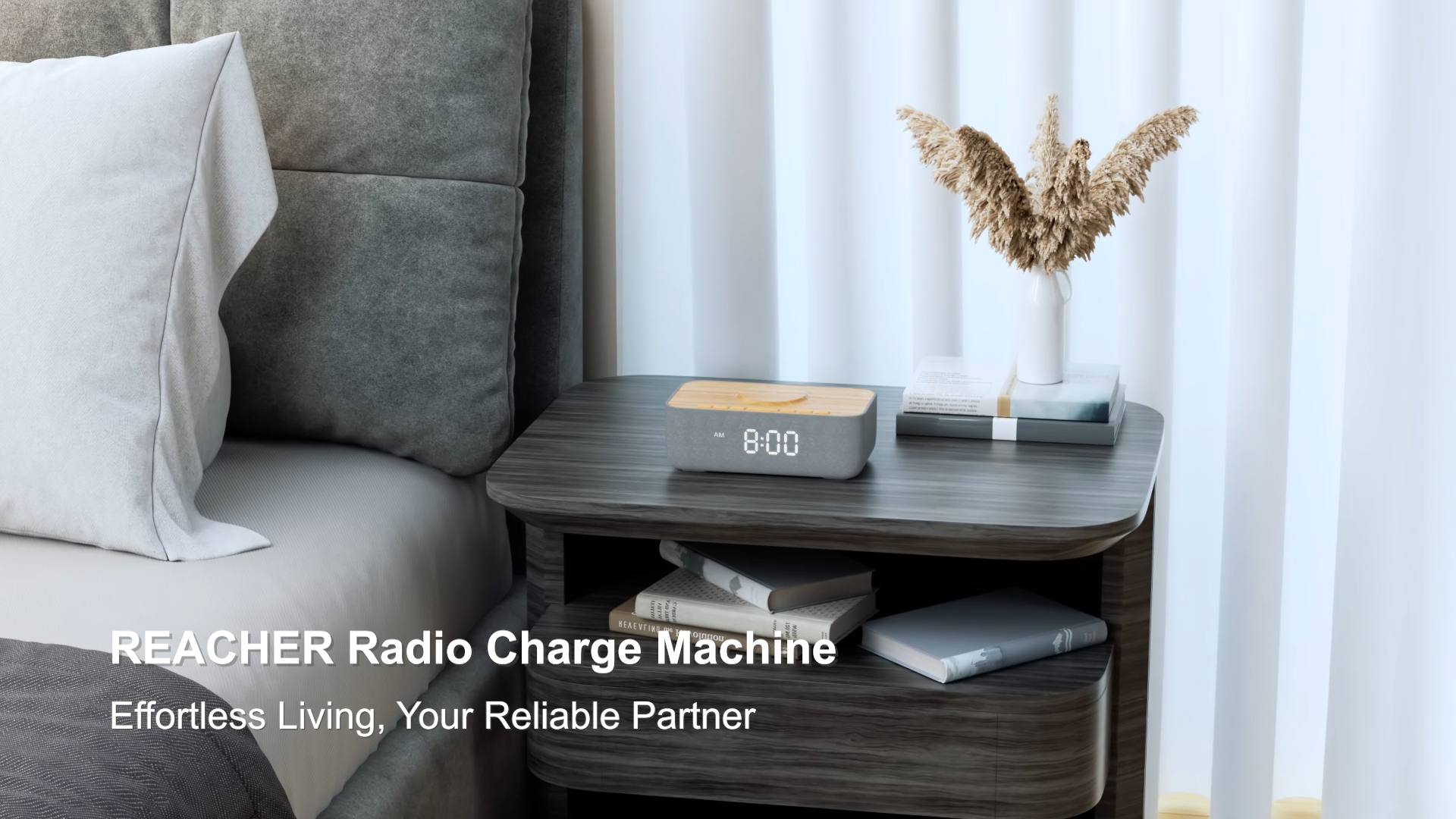 Watch REACHER Radio Charge Machine, Your Reliable Partner on Amazon Live