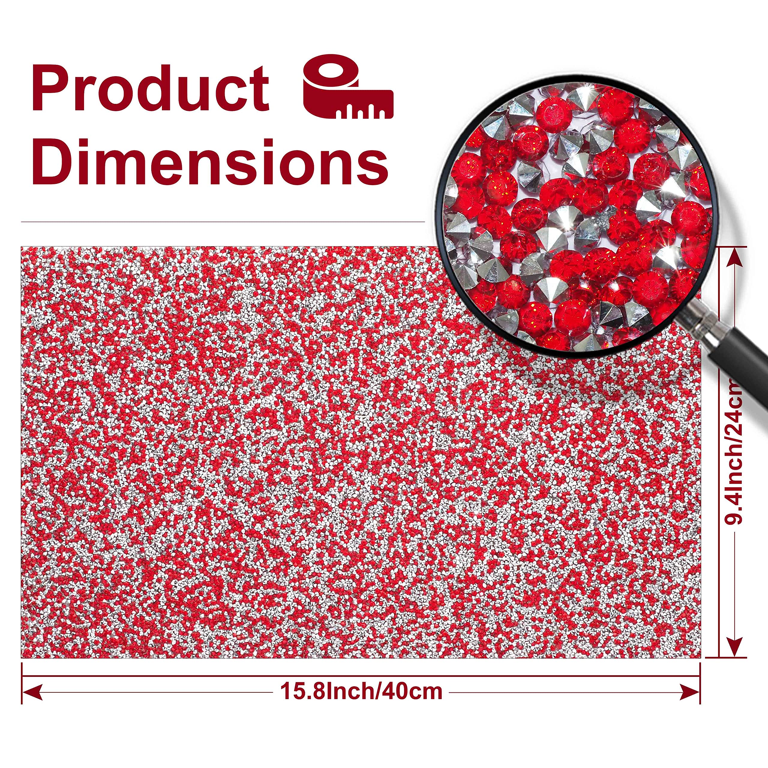 Snapklik.com : Locacrystal Bling Resin Rhinestone Sticker DIY Car ...