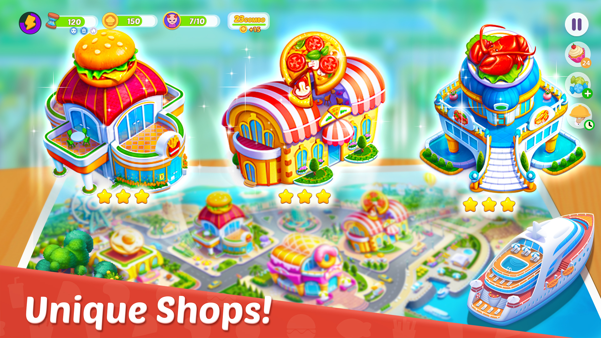 Cooking City: crazy chef’ s restaurant game:Amazon.com:Appstore for Android