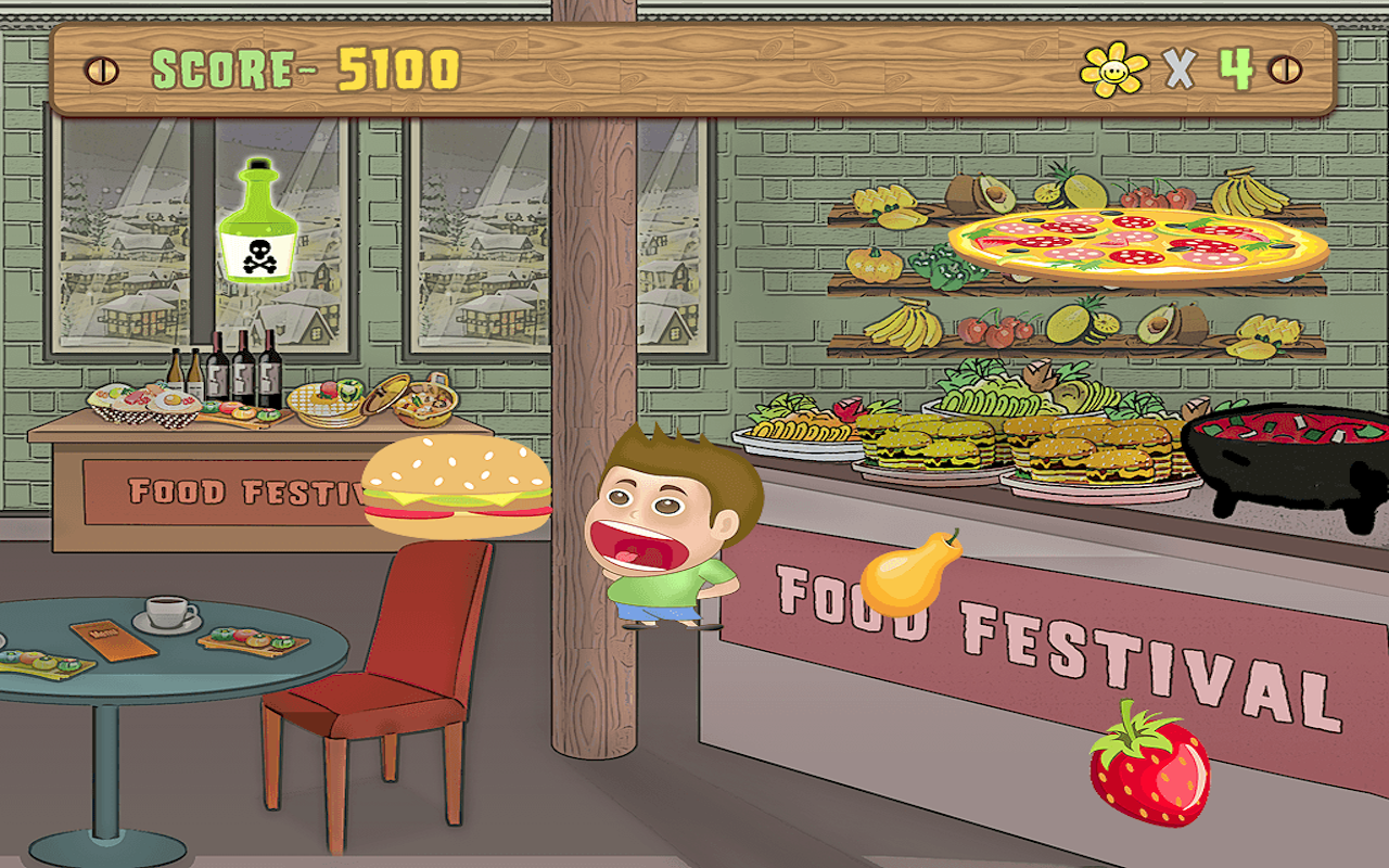 Aplicación Restaurant Food Game – the eat well diet healthy kid against ...