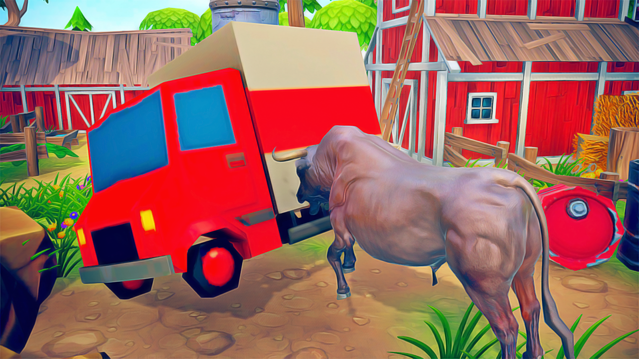 Crazy Wild Bull Attack 3D Games - App on Amazon Appstore
