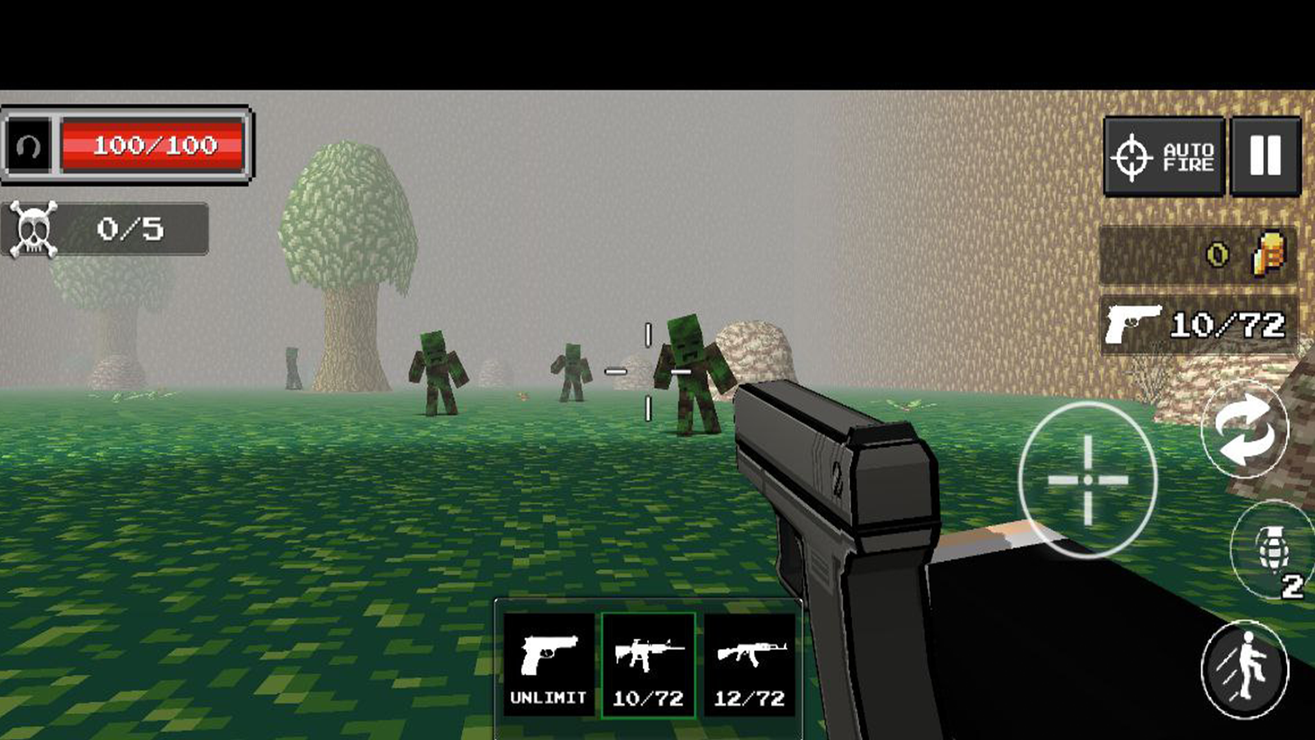 Pixel Gunner Shooter : Battleground Shooting FPS Game 3D:Amazon.com ...