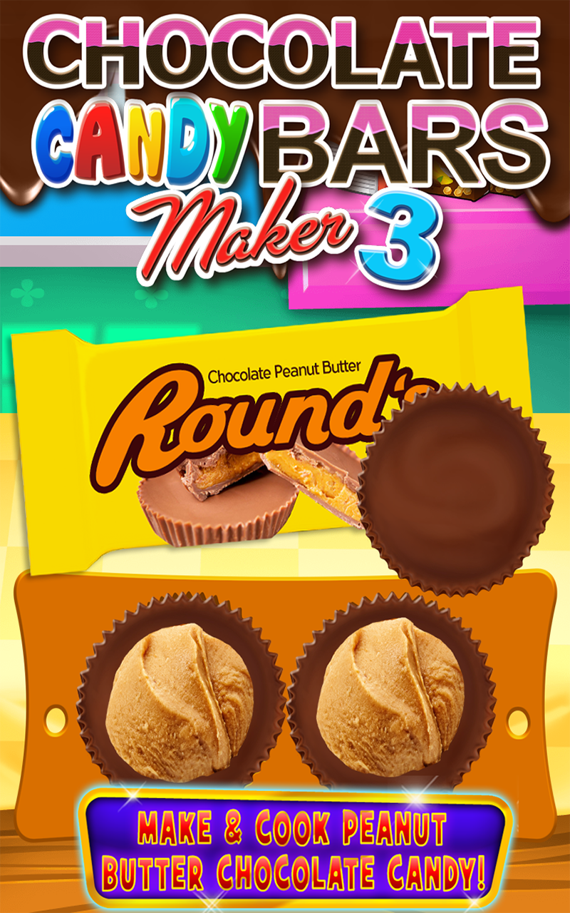 Chocolate Candy Bars 3 - Kids Candy Cooking Games & Candy Bar Maker ...