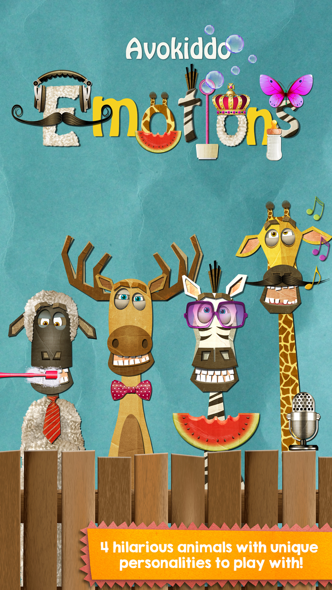 Avokiddo Emotions - Dress, Feed and Play With Animals - App on the ...