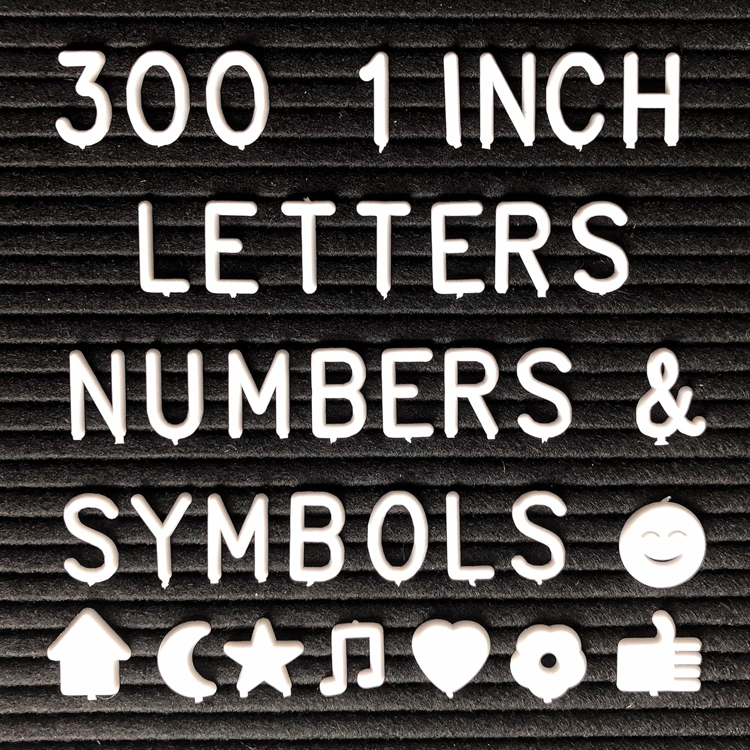 Amazon.com : 1 Inch Letters - Letter Board (300 Letters and Symbols ...
