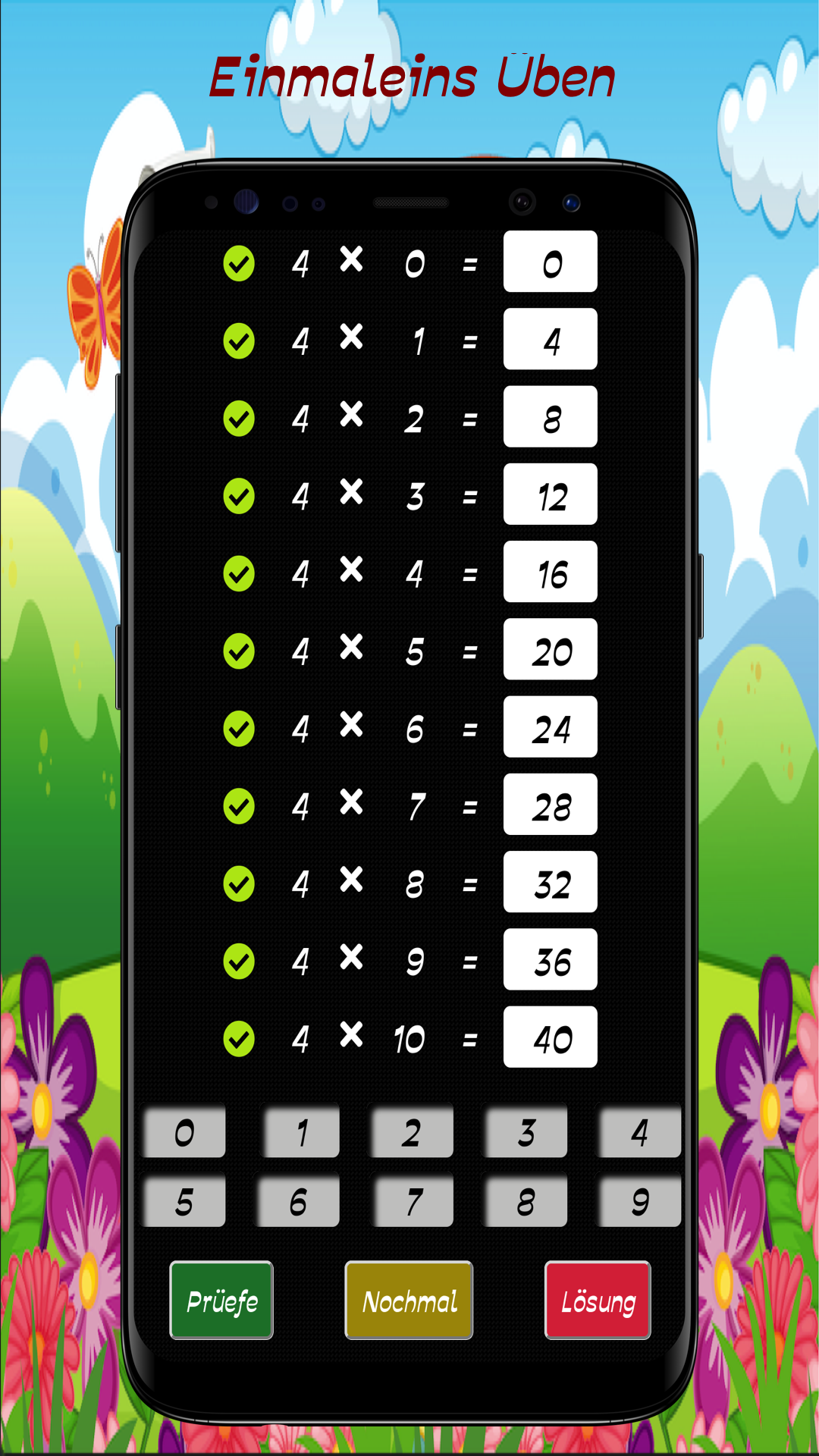 Einmaleins Mathe Trainer: Multiplikation Lernen mit Druckbaren PDF ...