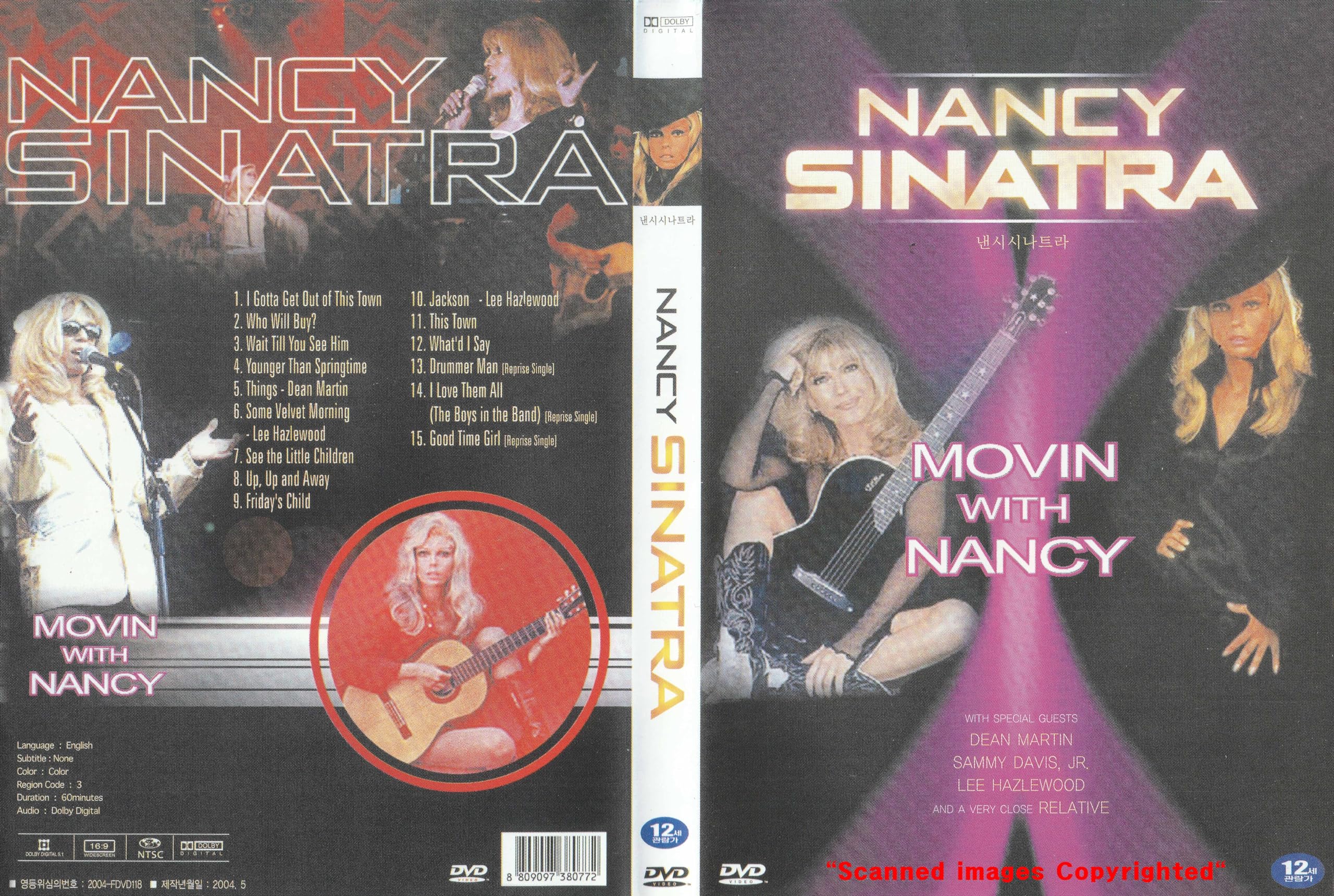 Nancy Sinatra, Movin with Nancy / NEW DVD - NTSC, All Region ...