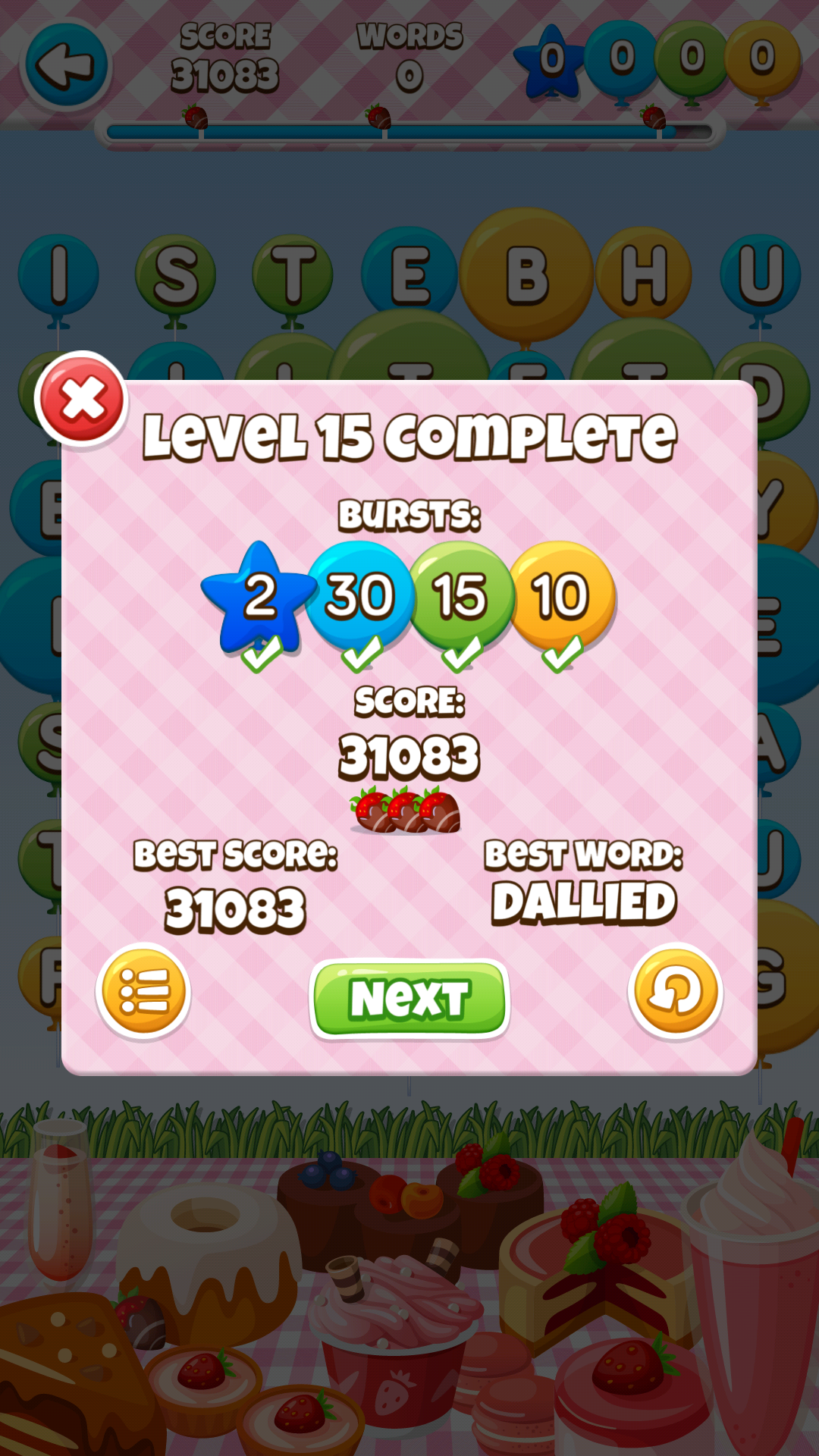 Word Burst: Garden Party - App on the Amazon Appstore