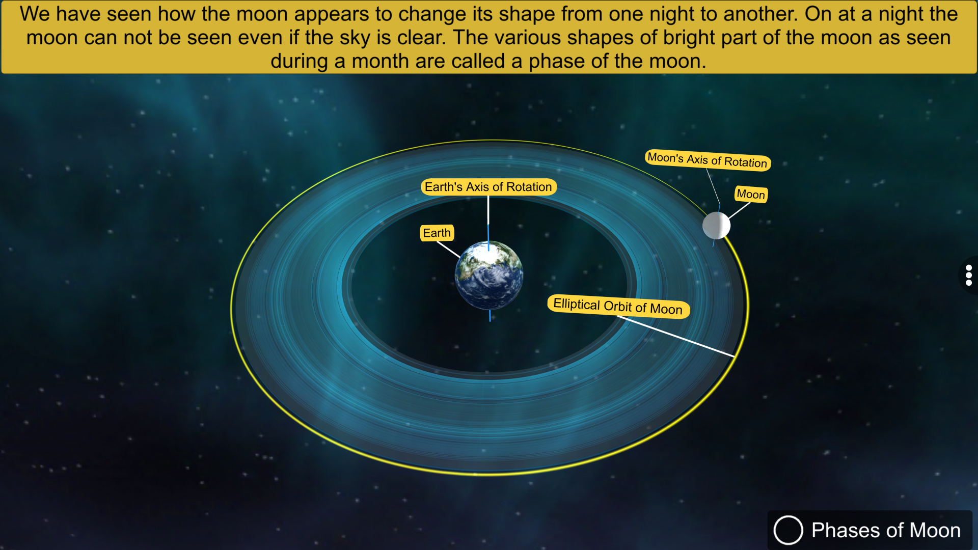 Earth and Moon orbit phase - App on Amazon Appstore