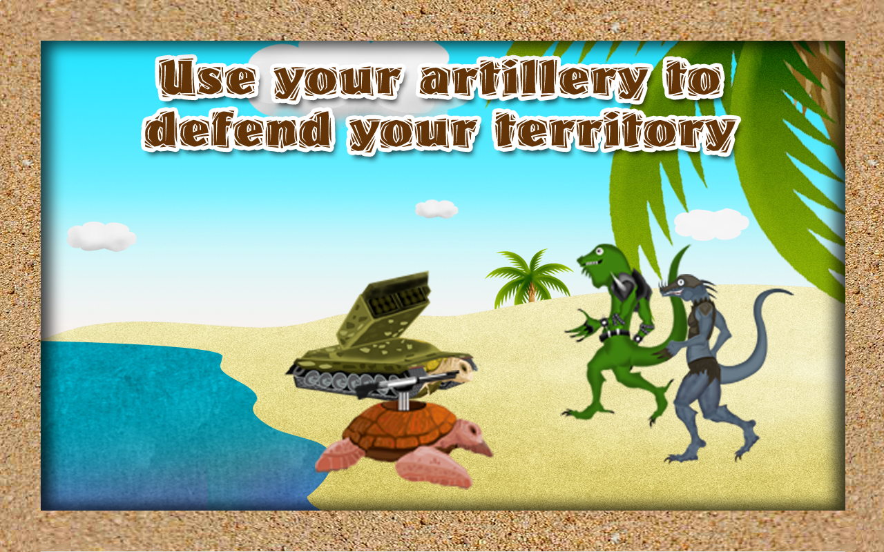 War Turtle Defense Quest : The Evil Lizard Invasion - Free Edition ...