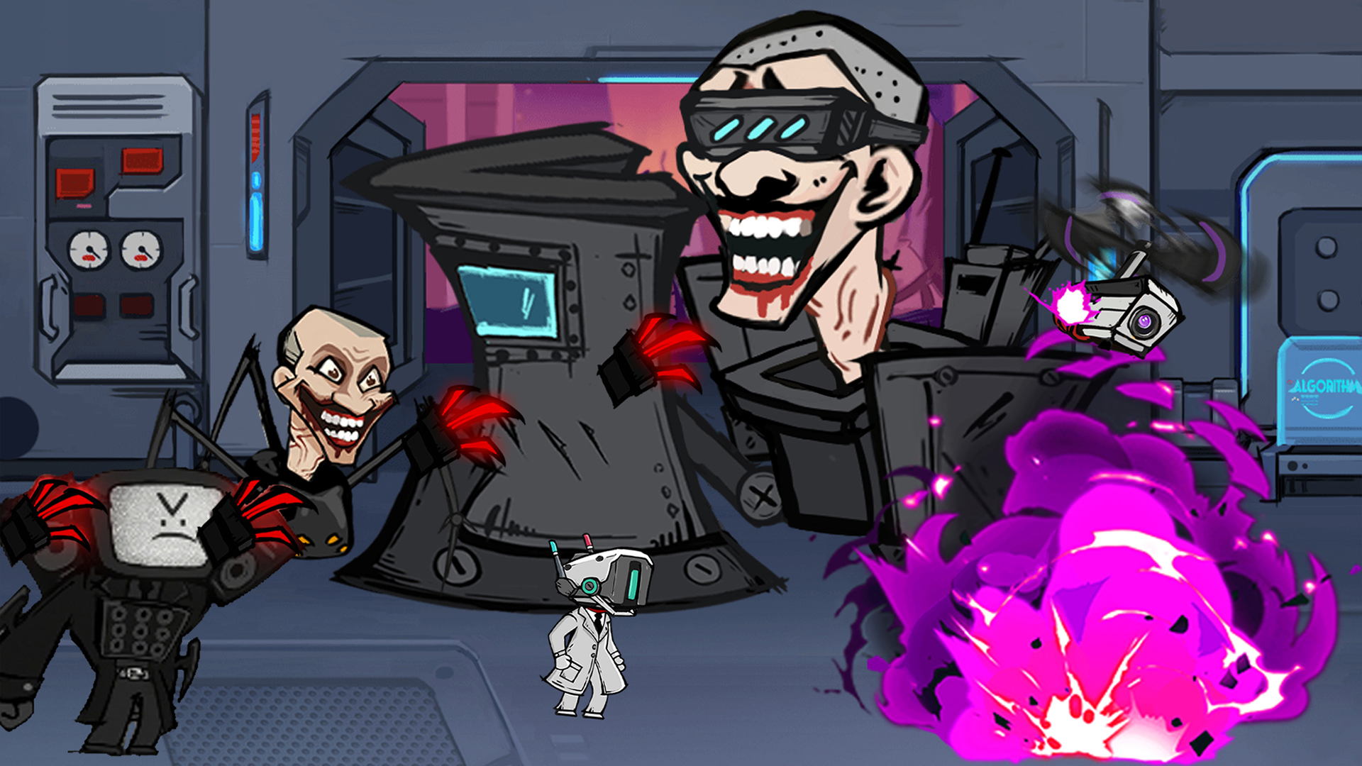 Camera Clash: merge and shoot war idle fight monster battle game - App ...