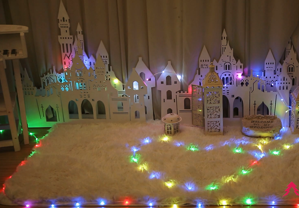 Watch Bolylight Clear Rope Lights 33ft 100 LED Multi-Color on Amazon Live