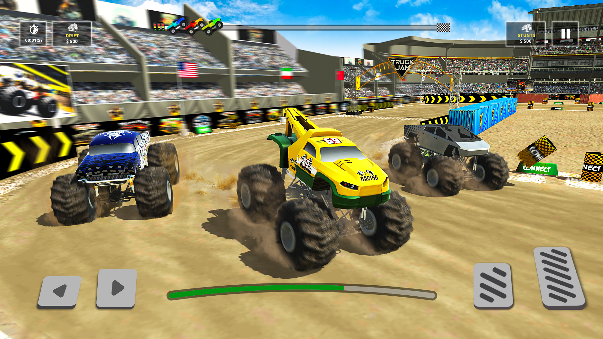 Monster Jam Truck Games - Fearless US Monster Truck Simulator ...