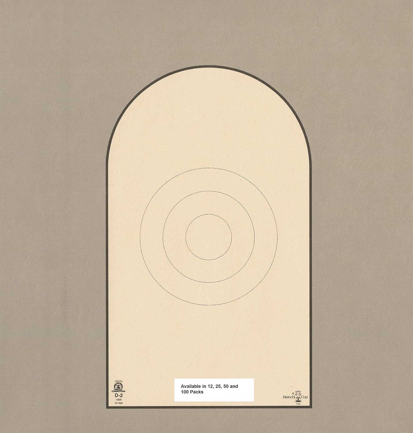 Amazon.com: Bianchi Cup Action Pistol Official 50 Foot Reduction NRA ...