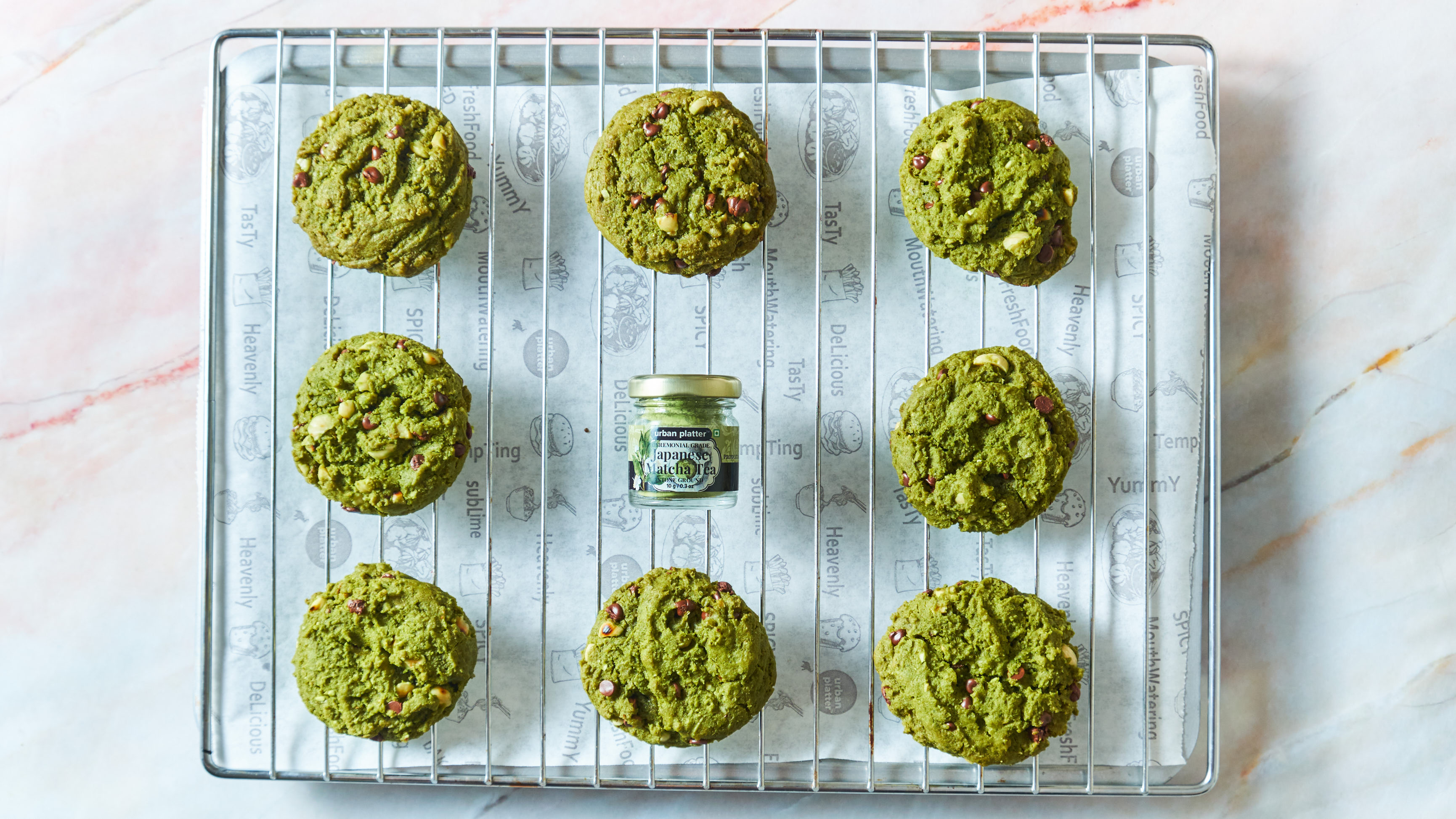 Watch Choco-Hazelnut Matcha Cookies on Amazon Live