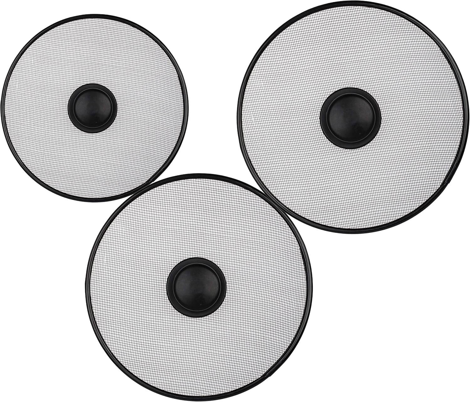 Grease Frying Pan Screen Splatter for Stove Top - Set of 3: 8.2", 11.4 ...